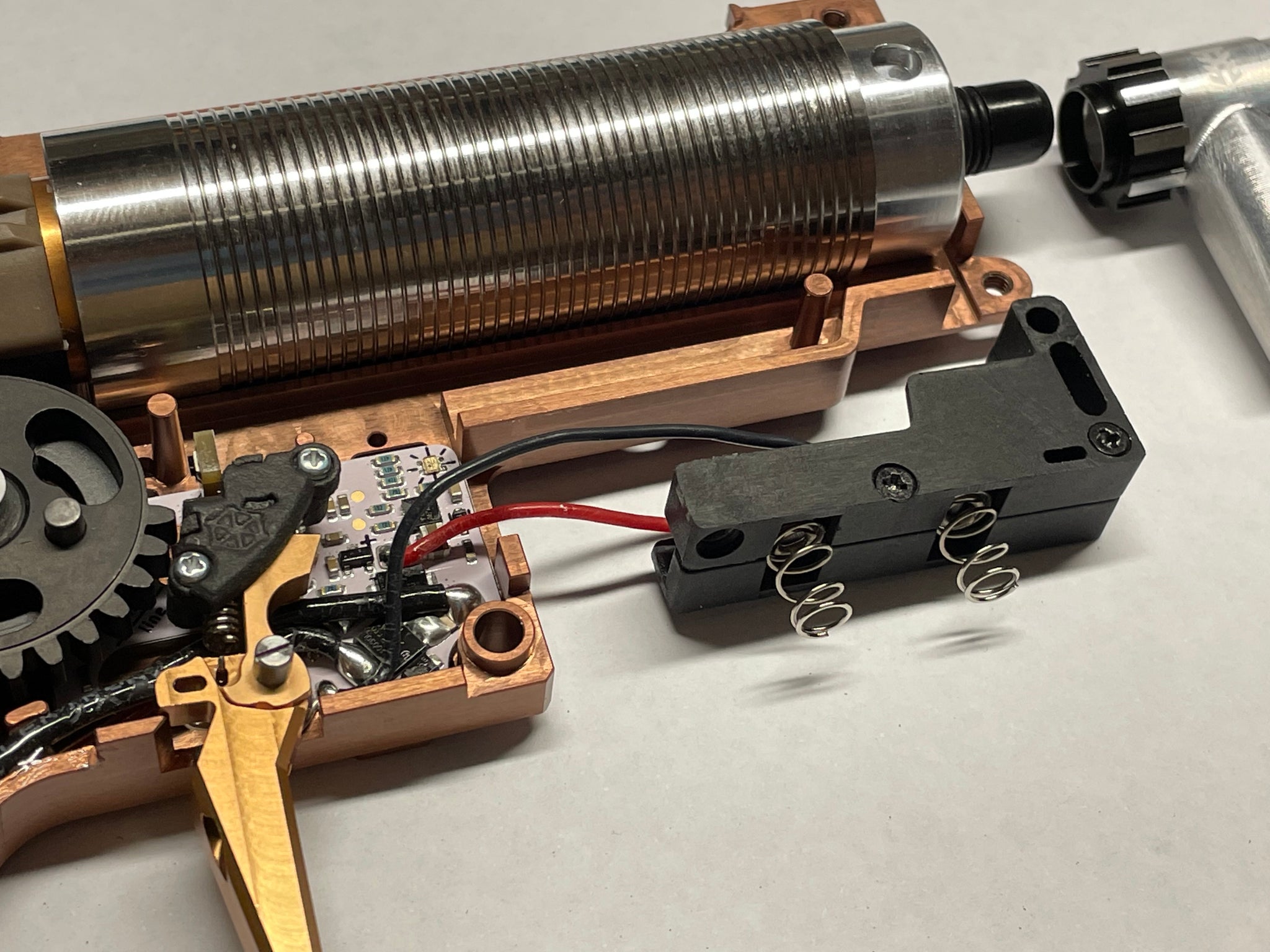 Aztech Scythe V2 complete build drop in CNC Gearbox - Gel Blaster Part