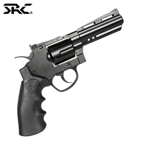 SRC TITAN 4’ REVOLVER GELSOFT BLASTER - BLACK - Gel Blaster Guns ...